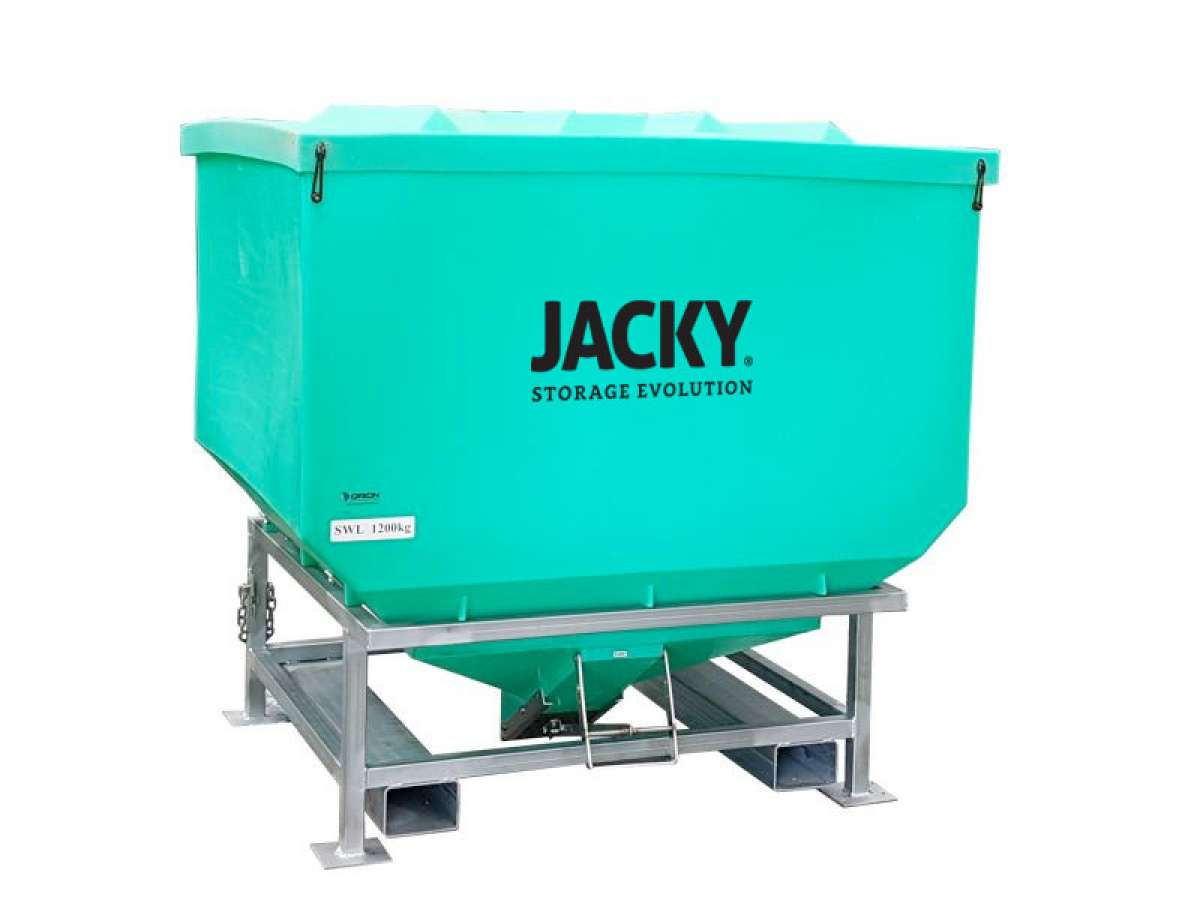 JACKY® Centre Discharge Bulk Bag Splitter - Low Profile